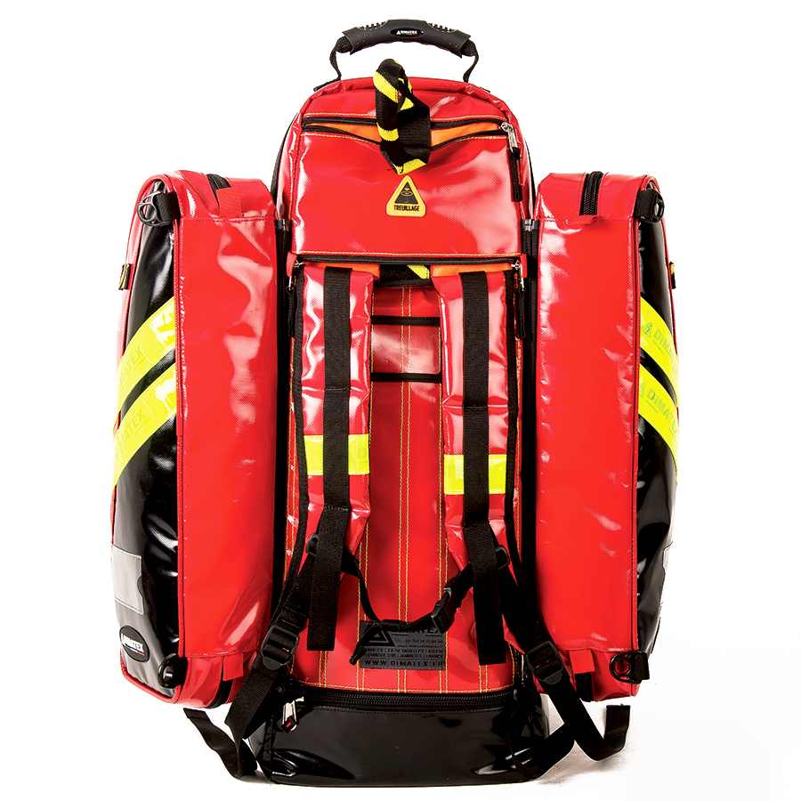 Sac d'oxygénothérapie COYOTE PVC Rouge