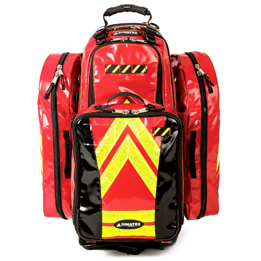 Sac d'oxygénothérapie COYOTE PVC Rouge