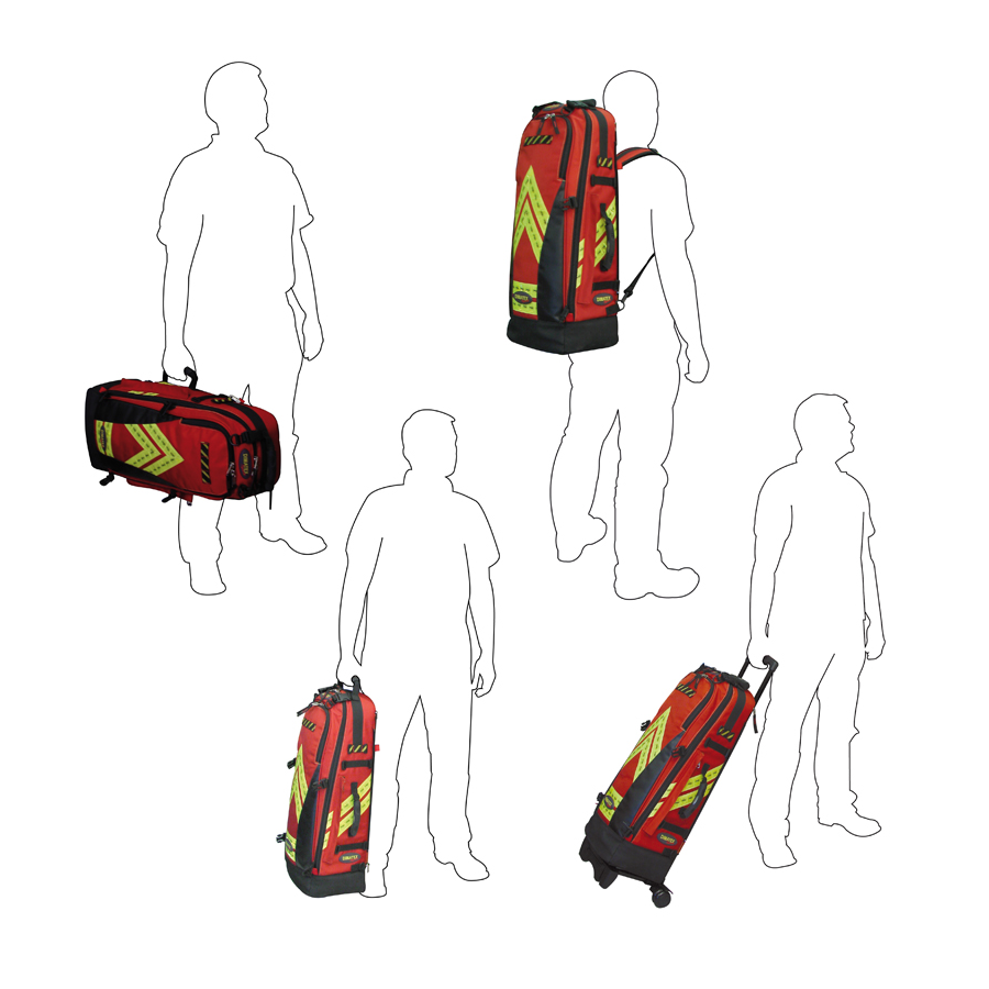 Sac d'oxygénothérapie TOTEM Rouge